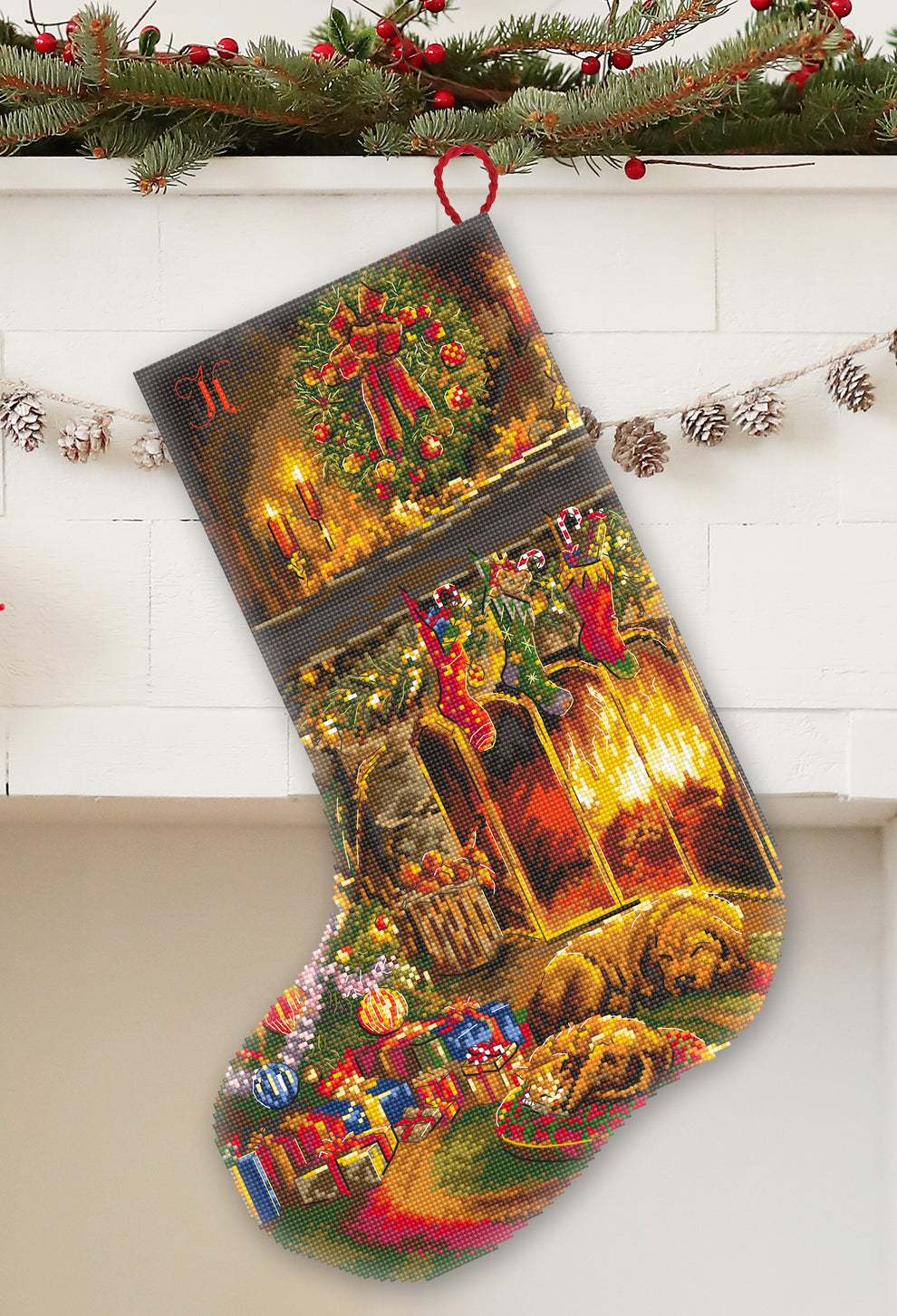 Christmas Eve Stocking - CHART PDF – LETISTITCH